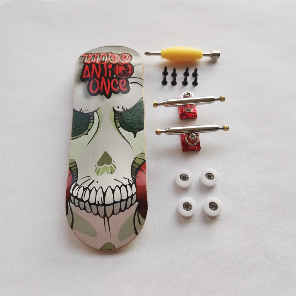 32mm Real Wear Graphic Fingerboard Set with Professional Finger ...