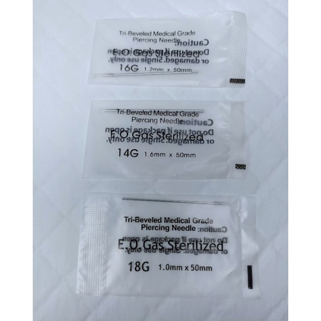 Piercing Niddel 12G*14G*16G*18G | Shopee Philippines