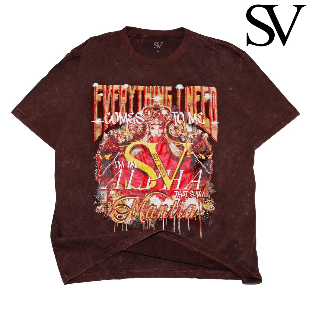 SV Merch "Alpha" (Brown)(Vintage Series)(For Men/Women) | Shopee ...