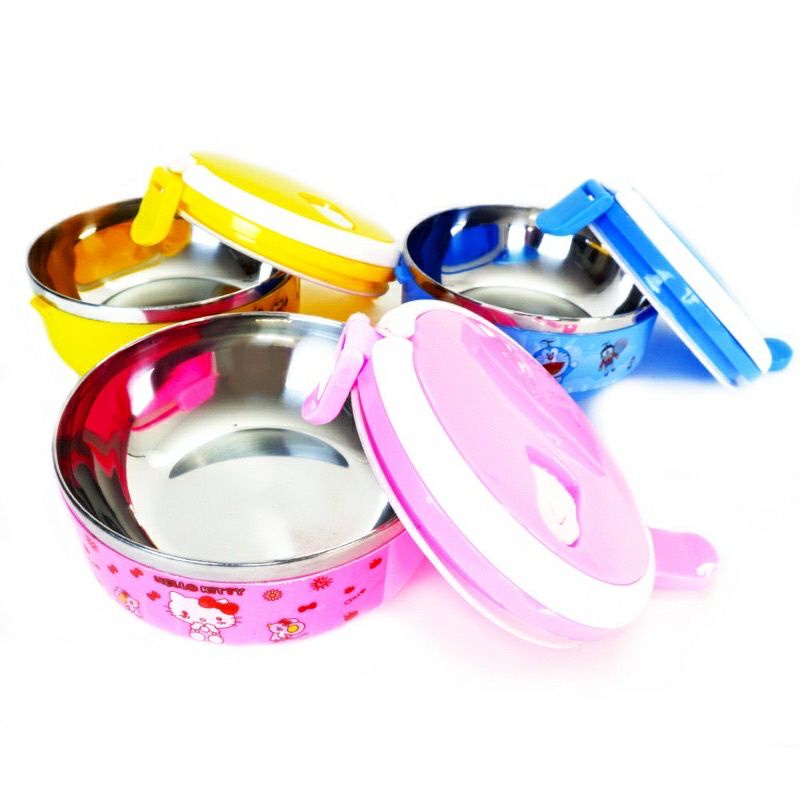 Plain stainless steel basket/plain Lunch box | Shopee Philippines