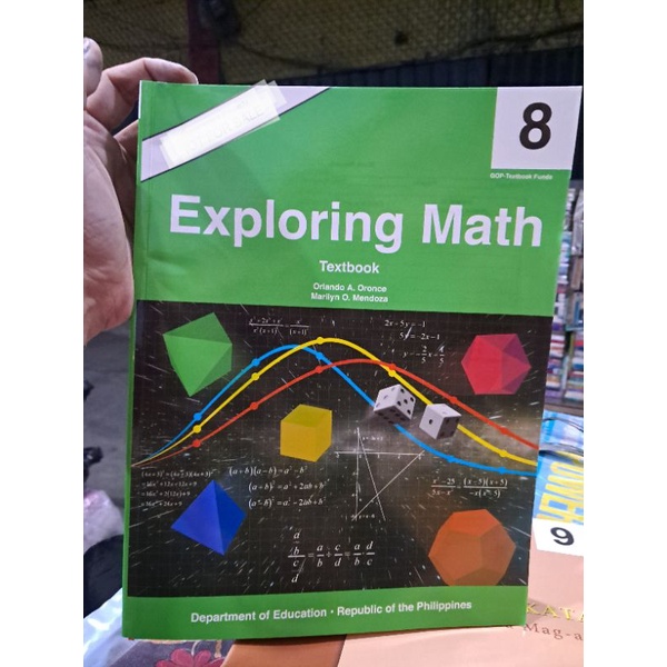 Exploring Math 8 Textbook By Oronce & Mendoza Rex | Shopee Philippines