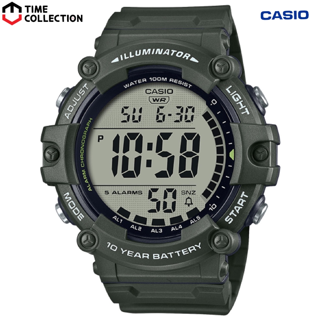 Casio AE-1500WHX-3A Digital Rubber Strap Watch For Men | Shopee Philippines