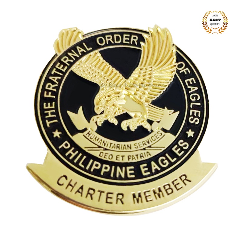 New Style Eagles Charter Member And Club Officer Cufflinks 1.25 inch ...