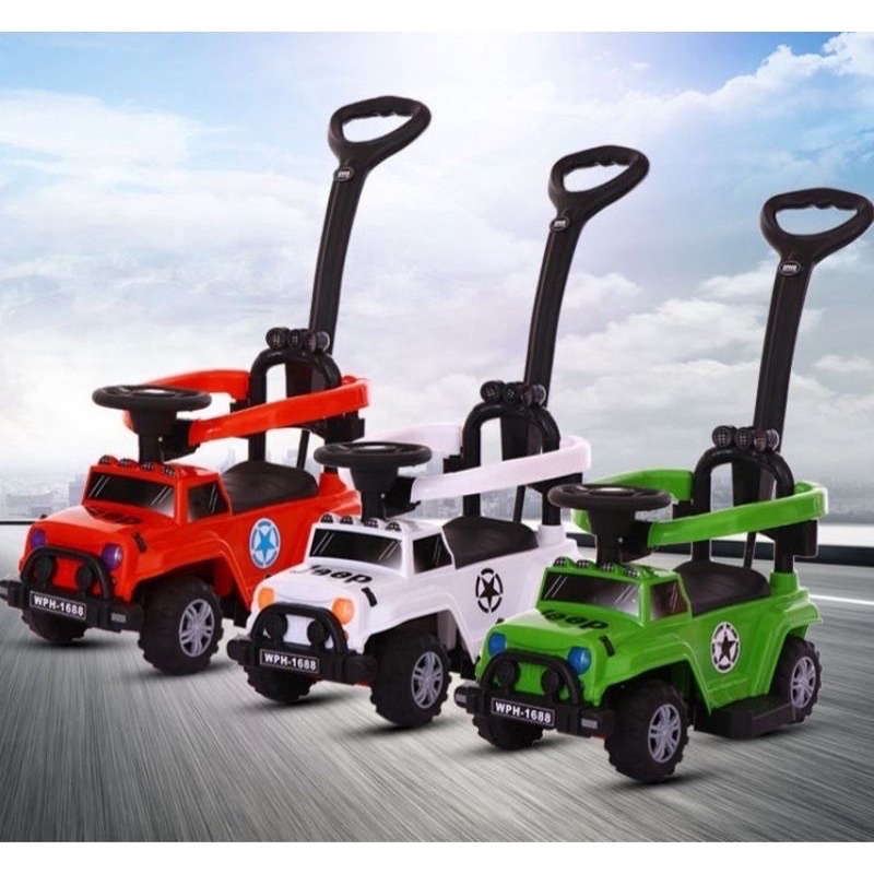 COD MULTIFUNCTION Outdoor Kids Ride on Toy Car / Push Stroller Baby ...