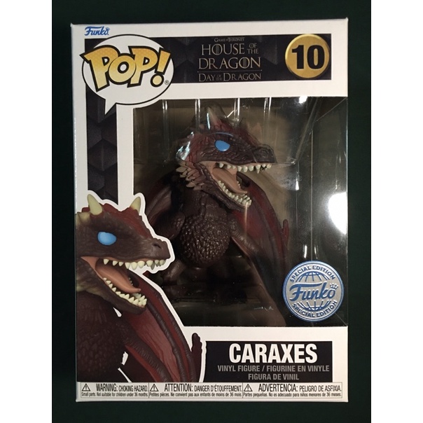 Game of Thrones House of the Dragons- Caraxes (Funko Pop) | Shopee ...