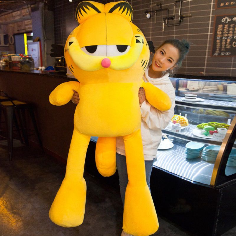 【In Stock】New 100cm Big Garfield Cat Plush Soft Toy Pillow Giant ...