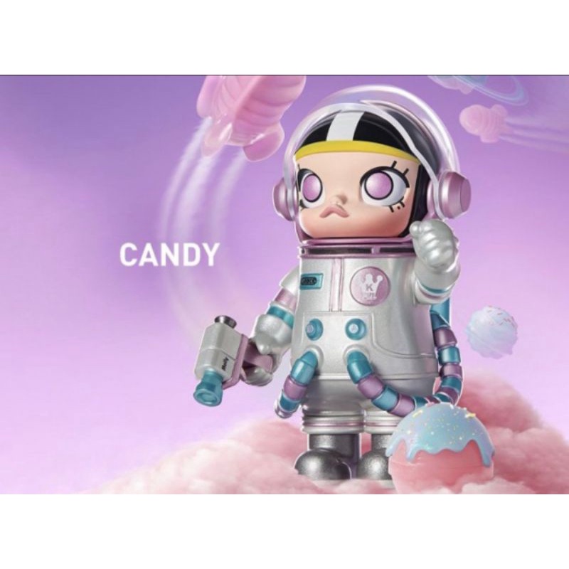 Pop Mart 100% Mega Space Molly - Candy Blind Box Mega Collection ...