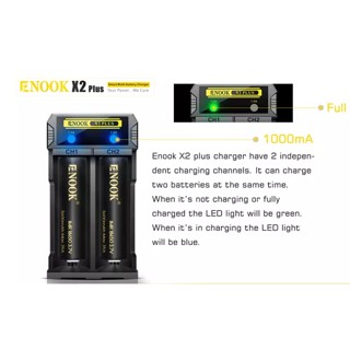 Enook Battery 26650 5000mAh 60A Black Rechargeable Battery 3.7v Lithium ...