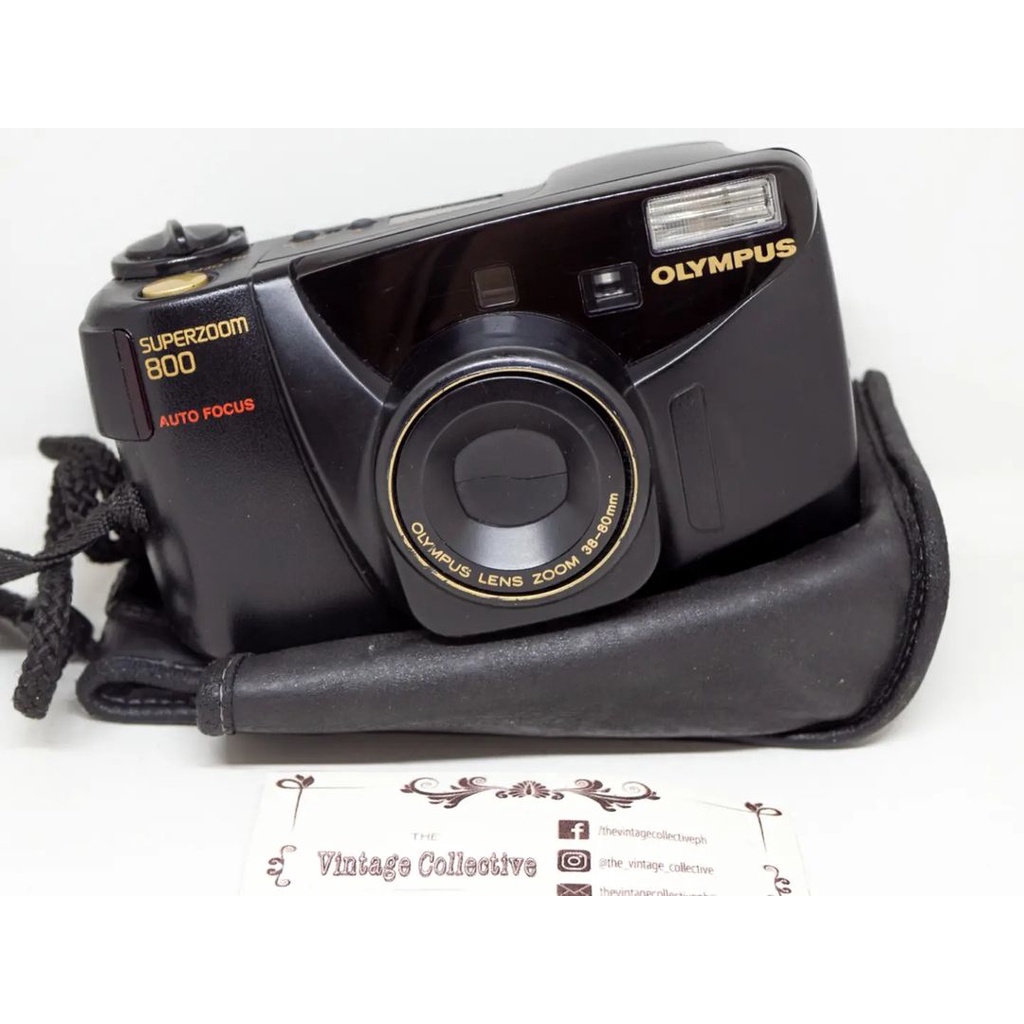Olympus Superzoom 800 35mm compact film camera | Shopee Philippines
