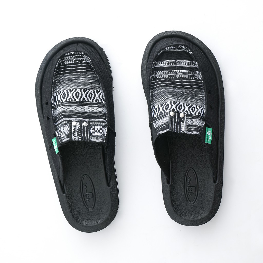 2023 fashion slipper Canvaus sanuk Half shoes Casual New style Canvaus ...