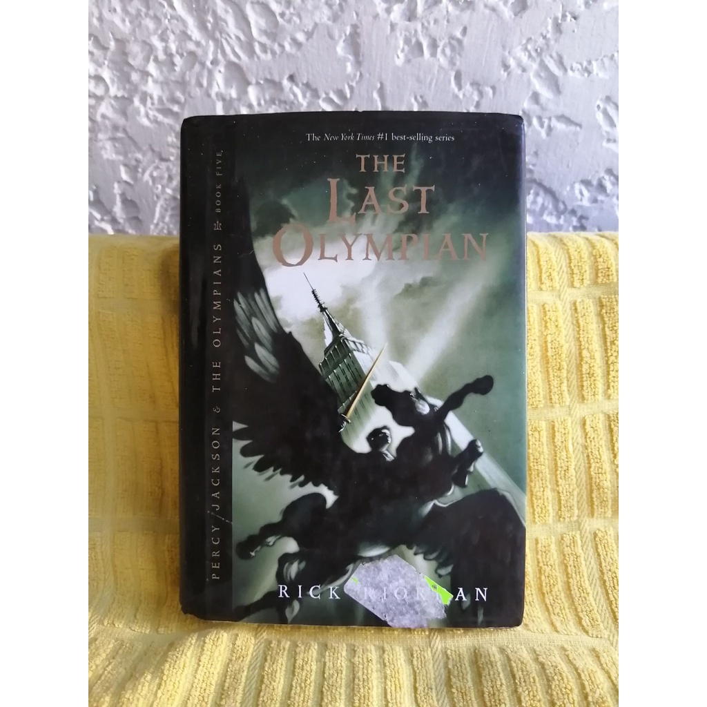 The Last Olympian by Rick Riordan (pre loved / HB) | Shopee Philippines