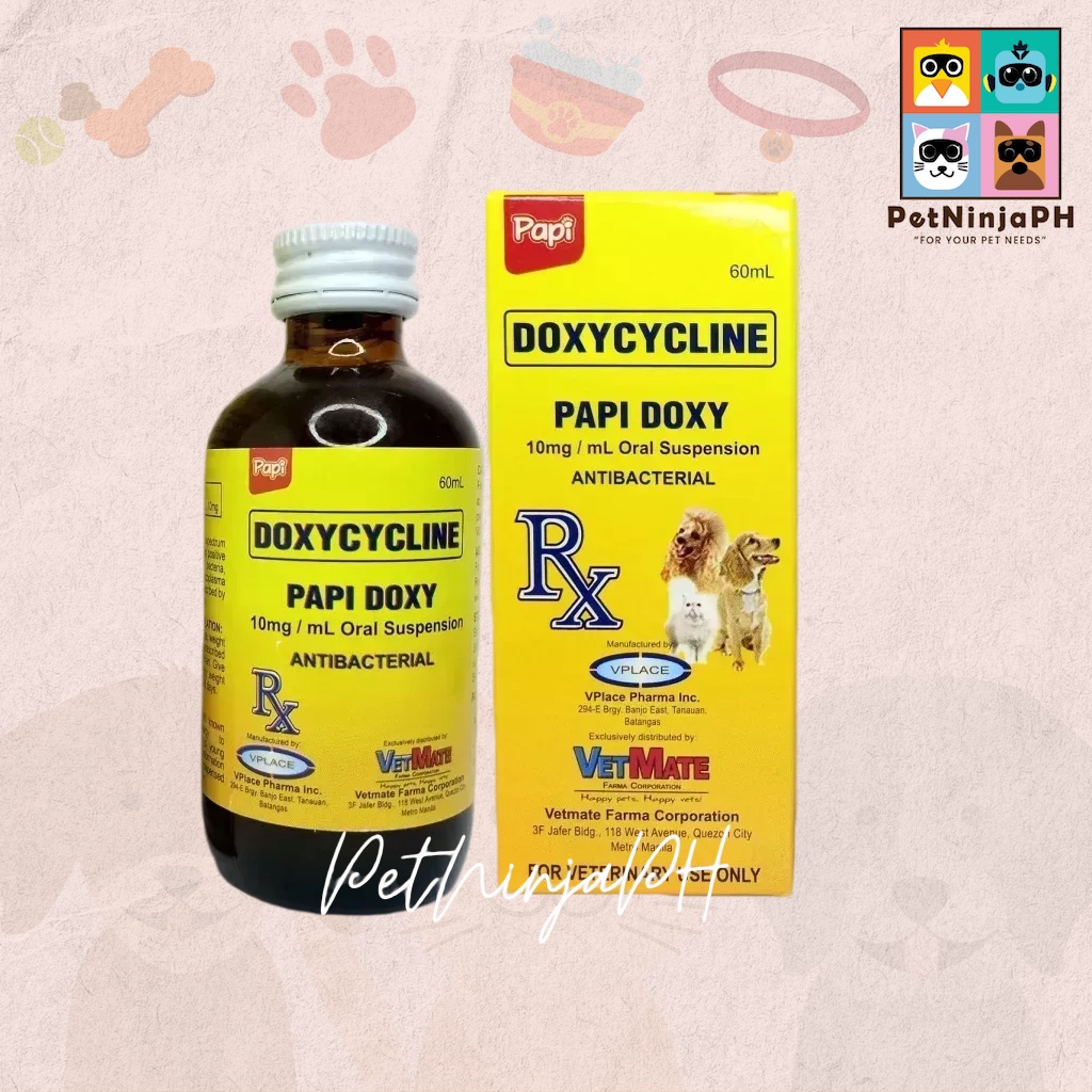 Papi Doxy Oral Suspension 60 ml | Shopee Philippines