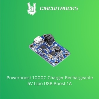 Powerboost 1000C Charger Rechargeable 5V Lipo USB Boost 1A | Shopee ...