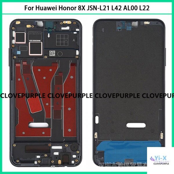 For Huawei Honor 8X JSN-L21 L42 AL00 L22 Middle Frame Housing Front ...