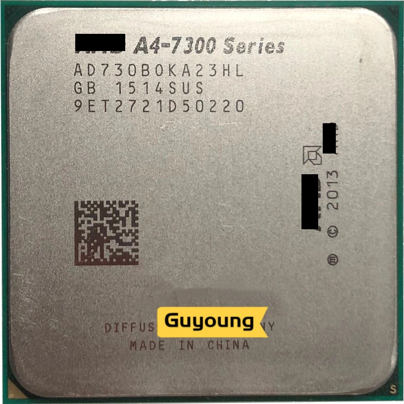 A4-Series A4-7300 A4 7300 A4 7300B 3.8 GHz Used Dual-Core CPU Processor ...
