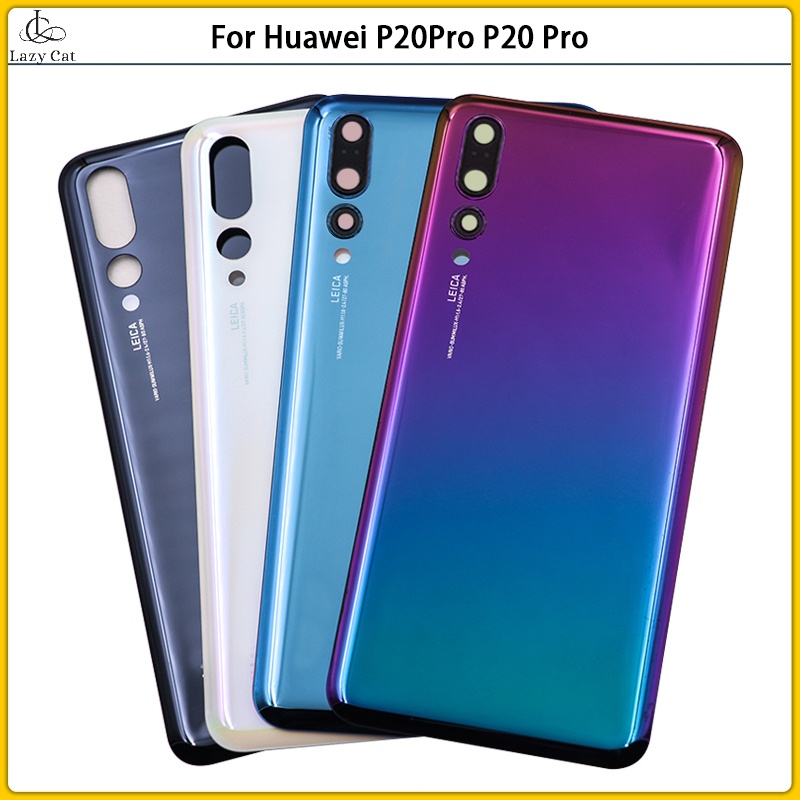 New For Huawei P20 Pro P20Pro Battery Back Cover Rear Door 3D Glass Panel P20 Pro Battery ...