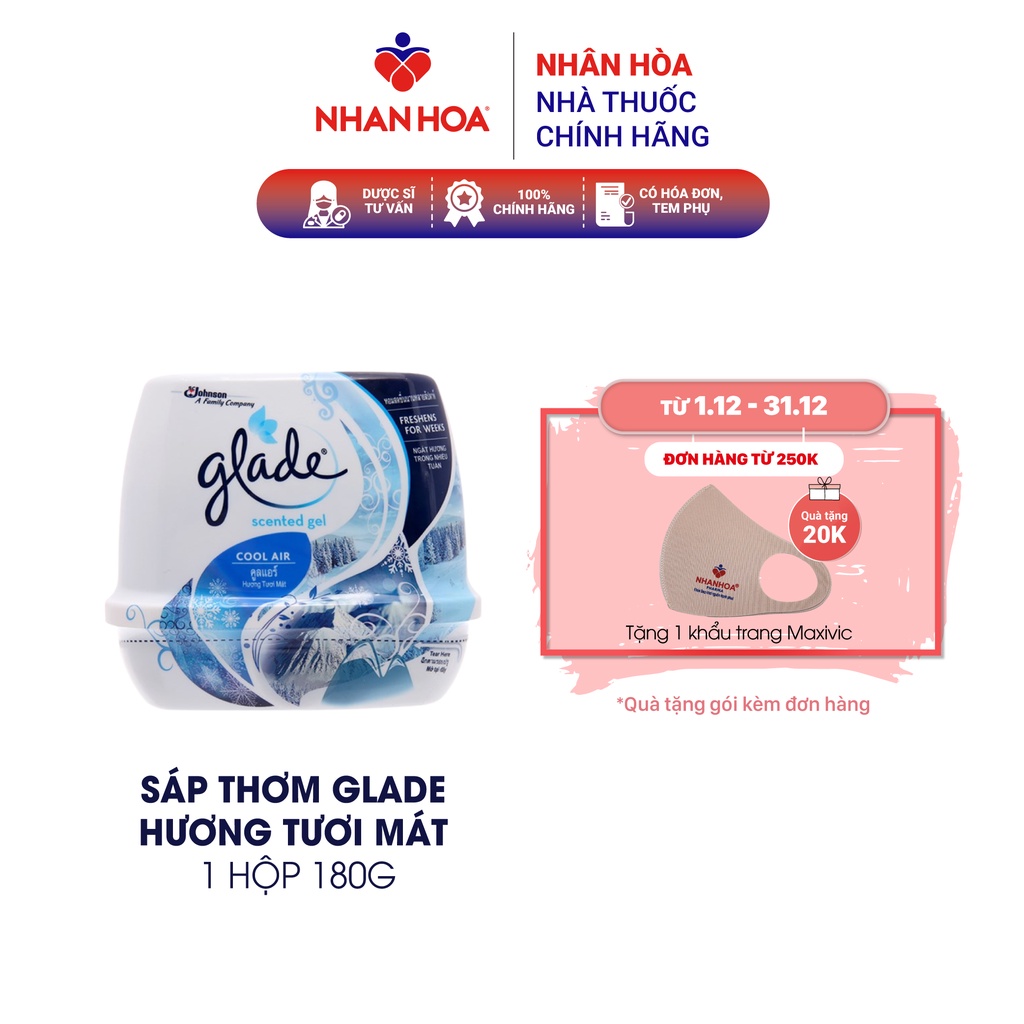 Glade Fresh Fragrant Wax Box 180g | Shopee Philippines