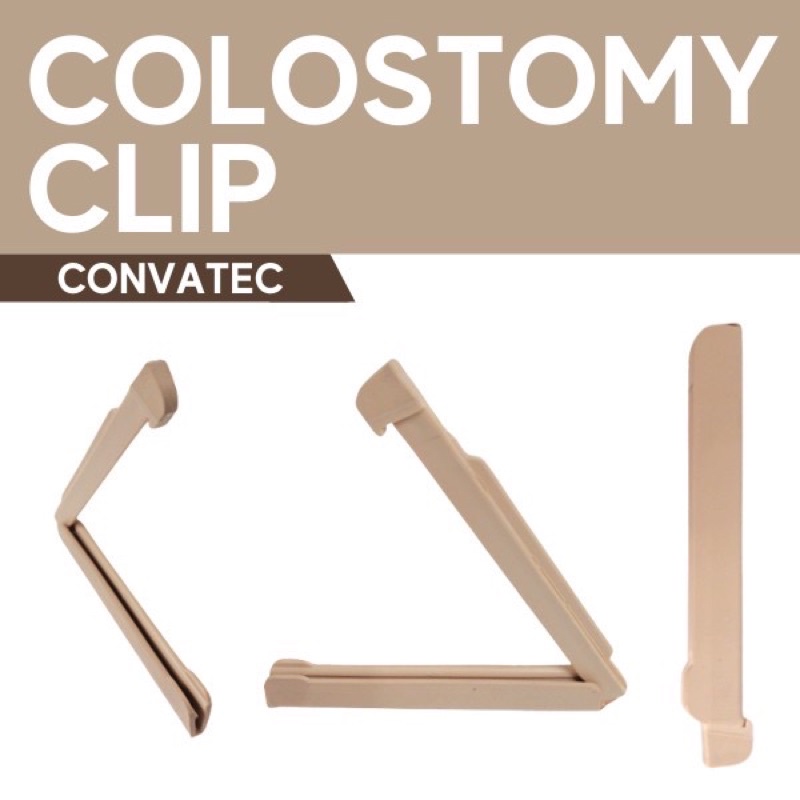 CONVATEC & HOLLISTER Colostomy Pouch Clips | Shopee Philippines