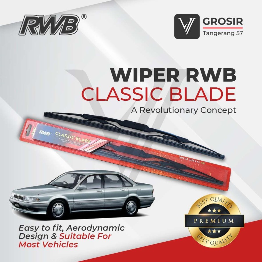 MITSUBISHI ETERNA Classic Blade RWB Wiper | Shopee Philippines
