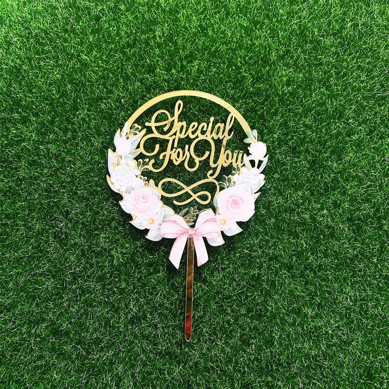 Mika sticks, cake topper FOR cake decoration SPECIAL FOR YOU, HAPPY ...