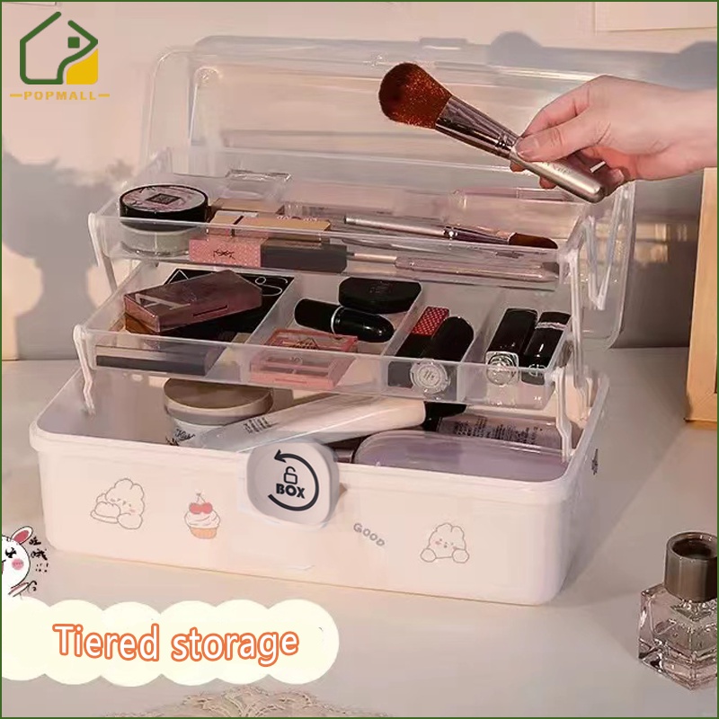 Professional Makeup Storage Case Box Jewelry Makeup Case Cosmetic ...