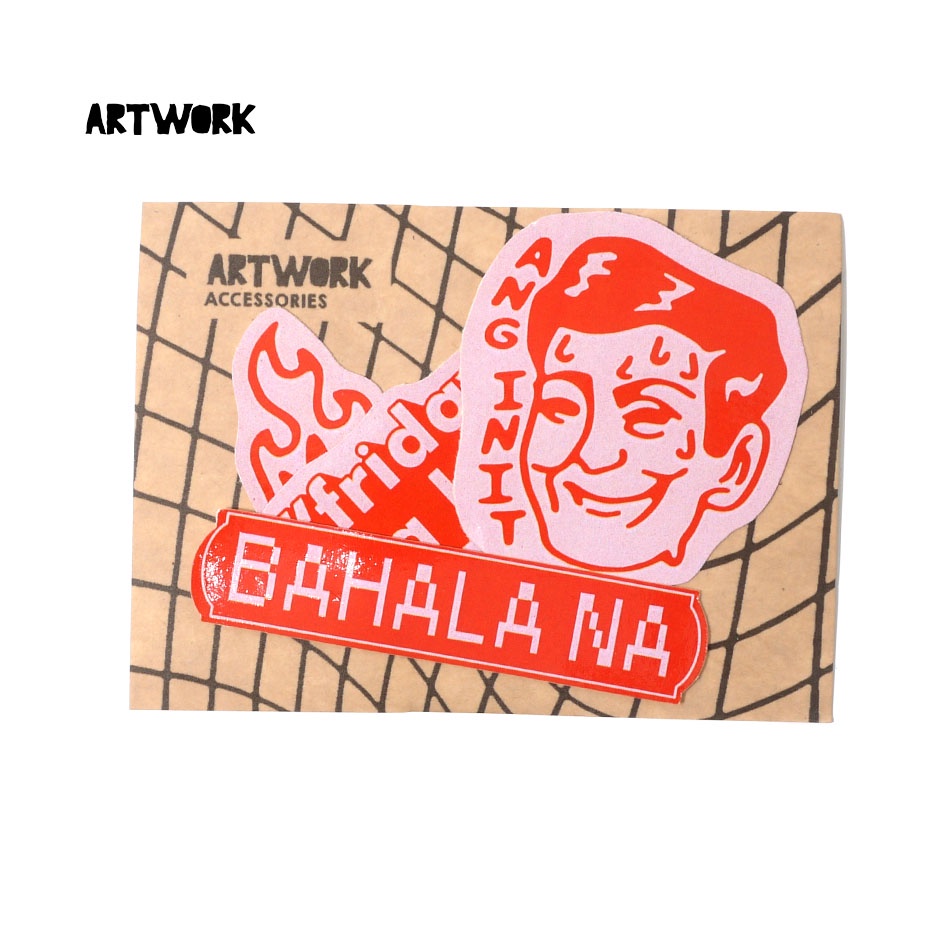 ARTWORK Friday Na Ba? (Sticker Set) | Shopee Philippines