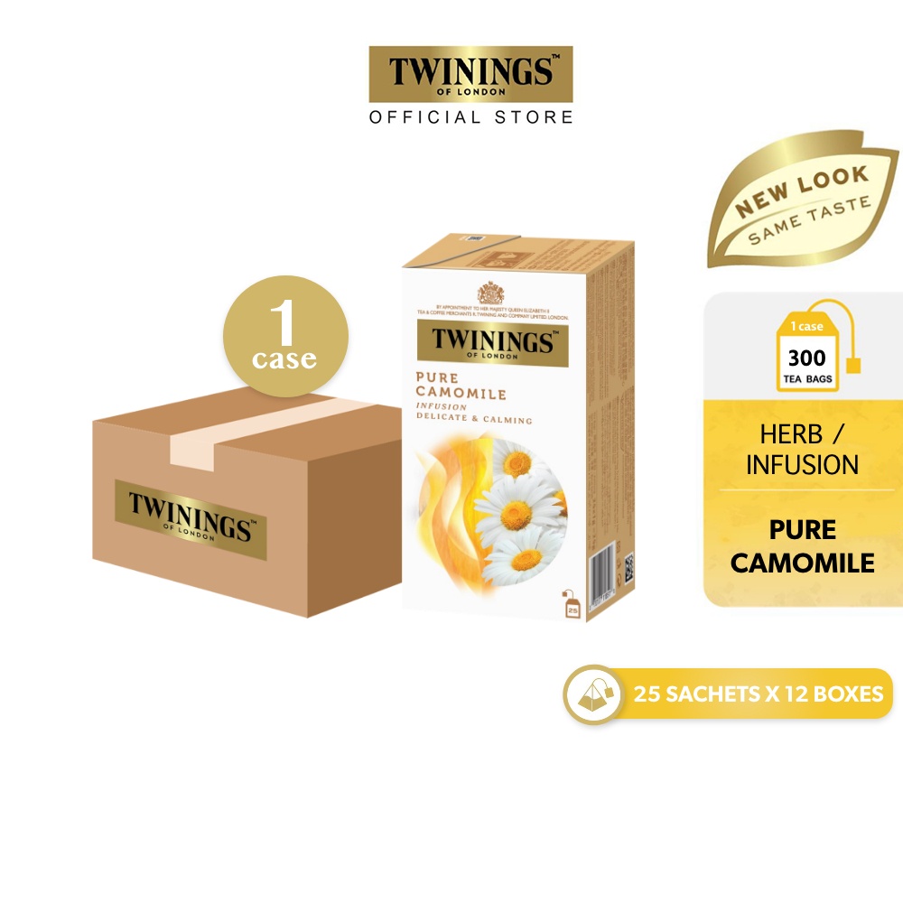 Twinings Pure Camomile 25s 1 CASE | Shopee Philippines