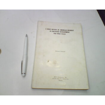 A Brief Review of American Interest in Philippine Development Essays ...