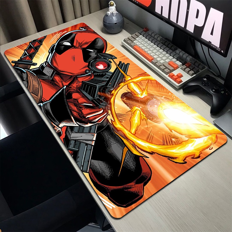 Deadpool Mousepad Anime Mouse Pad Xxl Cartoon Pc Gamer Accessories Desk ...