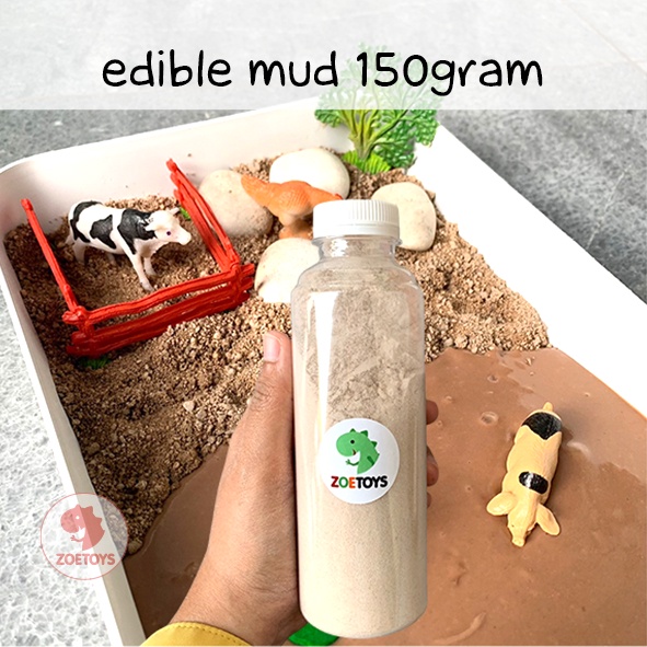 Zoetoys Edible Mud Dirt FOOD GRADE 150 gr | Artificial Mud Ground Toys ...