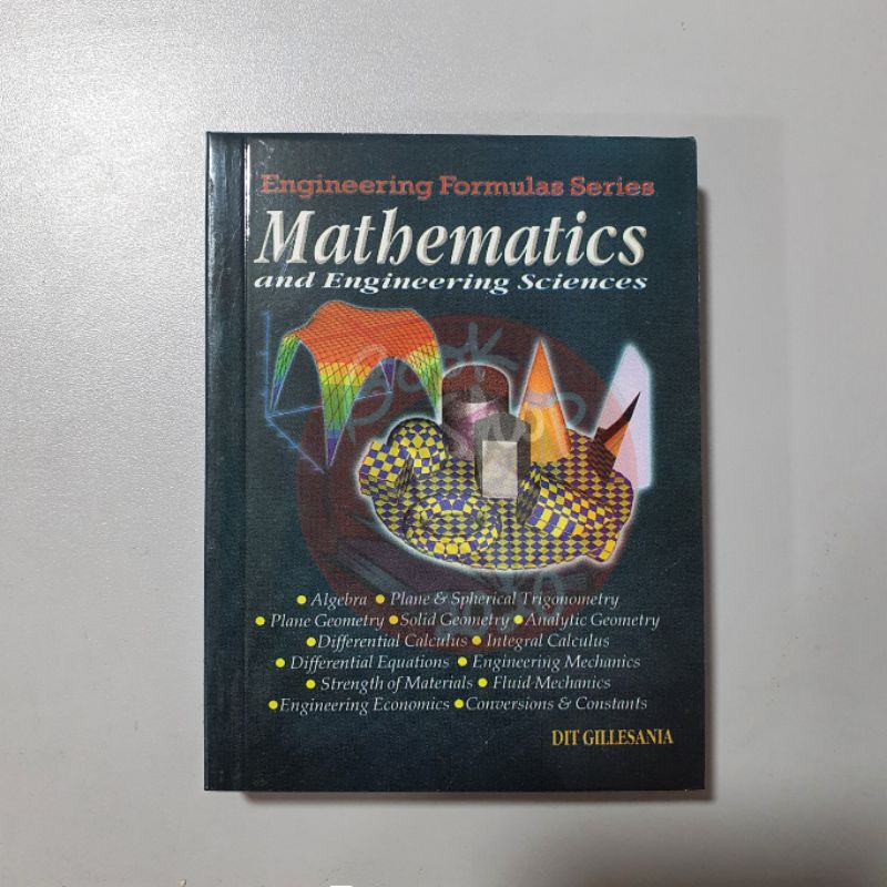 Engineering Formula Series Mathematics by Gillesania | Shopee Philippines