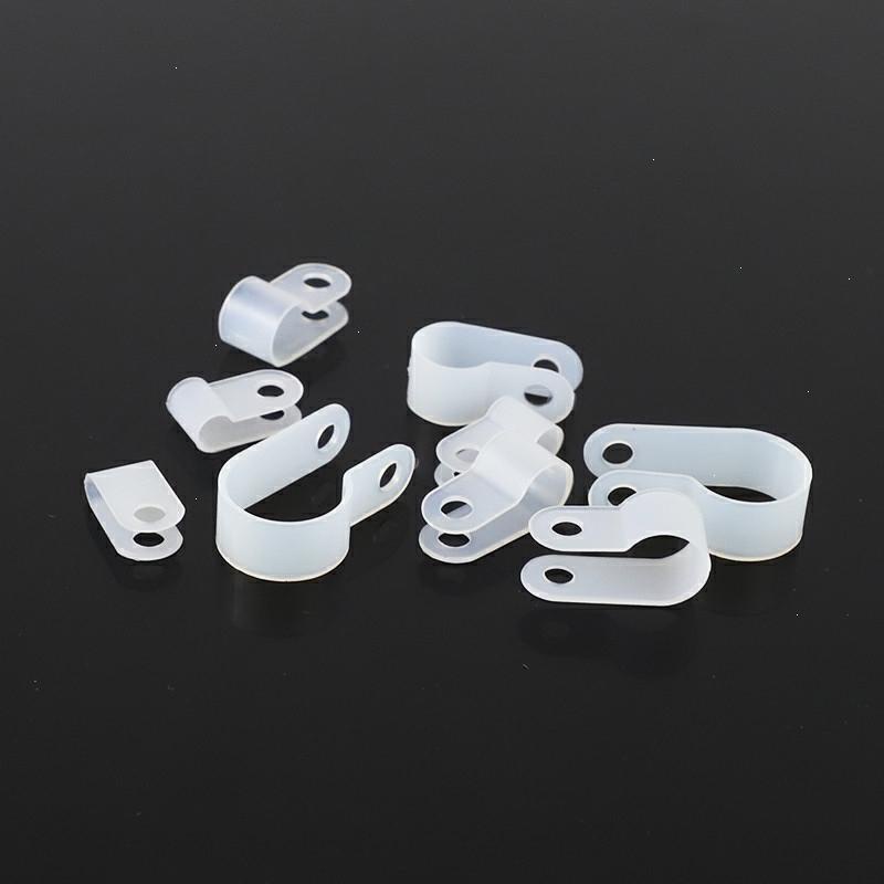 R-Clamp Insulation Card U-Shaped Nylon Cable Management Screw Fixing ...