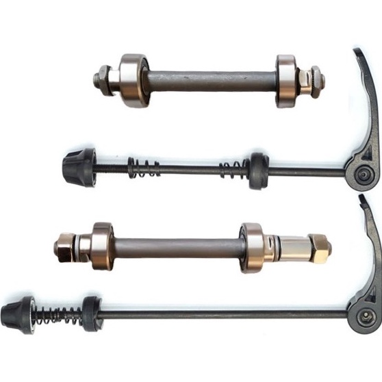 MTB Bike Bicycle Hub Front and Rear Quick Release Axles with 2 Bearings ...
