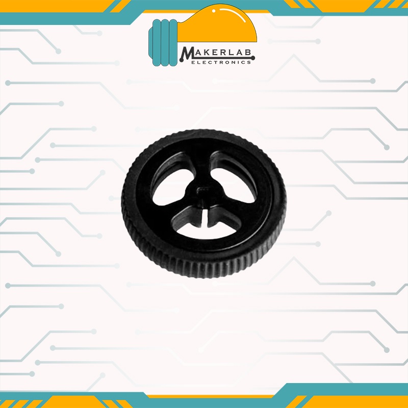 60mm N20 Wheel | 28.6mm 3Pi MiniQ Wheel for N20 DC Motor | Shopee ...