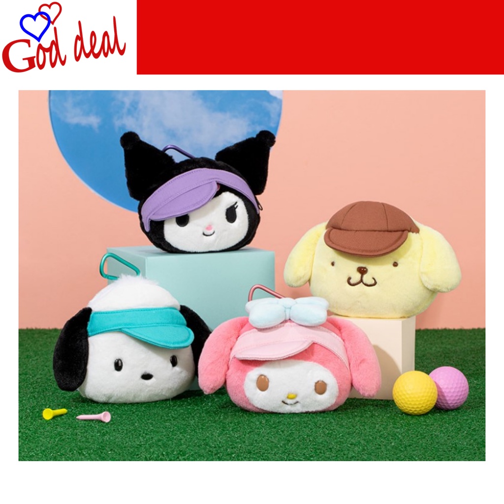 [Sanrio] [Golf Lineup] My Melody Pochaco Kuromi Pompompurin Characters ...