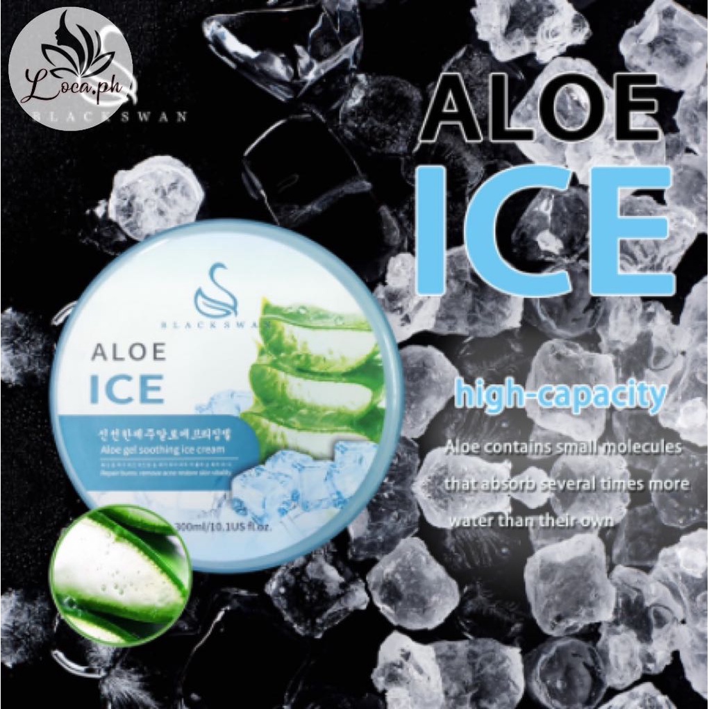 Aloe Ice Blackswan Refreshing Aloe Ice Soothing Gel 300ml ( Loca.ph ...