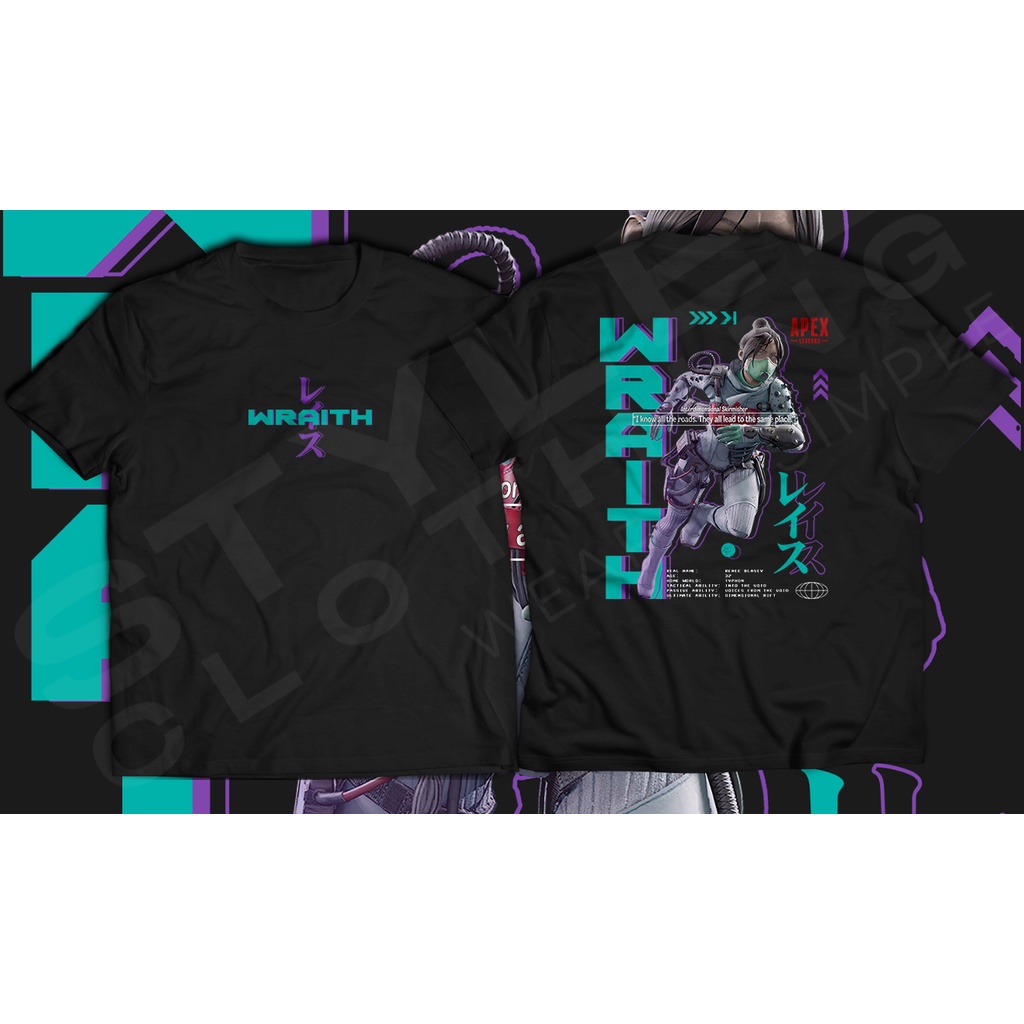 APEX LEGENDS WRAITH T-SHIRT | Shopee Philippines