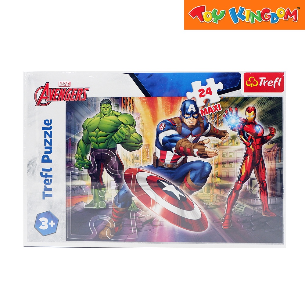 Trefl Marvel Avengers In the World of Avengers Maxi Puzzle | Shopee ...