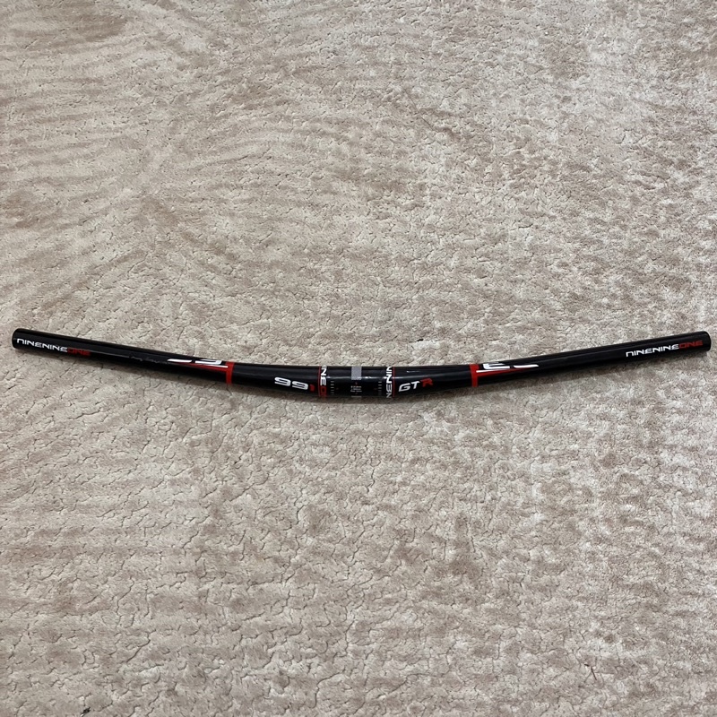 NineNineOne 991 GTR CARBON MATRIX HANDLE BAR MTB 31.8mm oversize 660mm 18rise handle bar ...