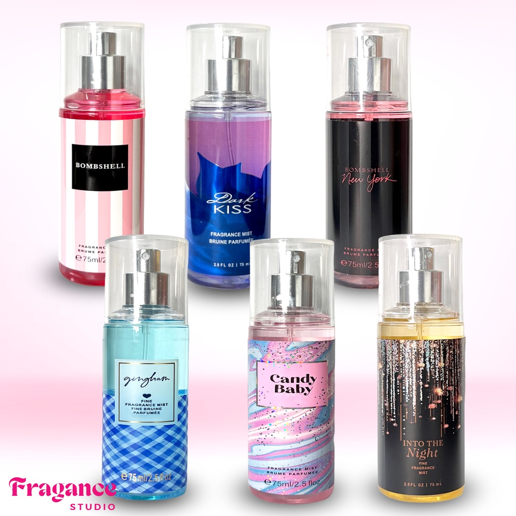 PERFUME FRAGRANCE MIST COLLECTION WOMEN PERFUME BODY MIST 75ML | Shopee ...