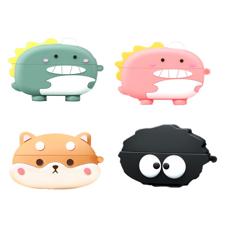3D Silicone Earphone Case For Sony Ambie AM-TW01 Dinosaur Wireless ...