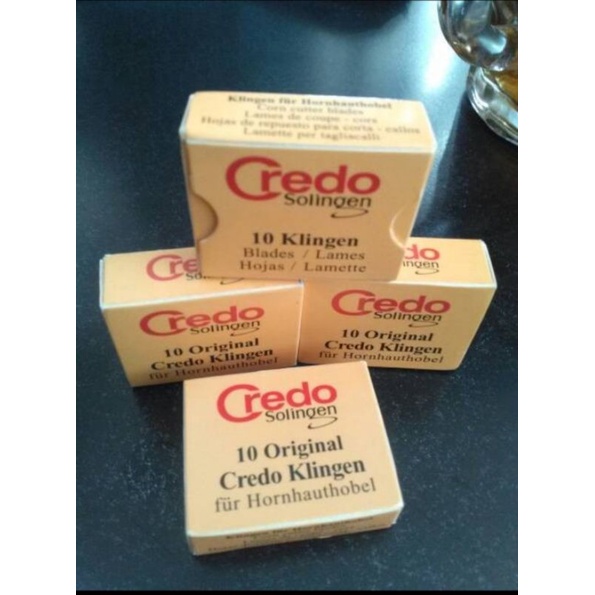 Original CREDO SOLINGEN Razor Refill Made In Germany-1 Box contains 10 ...