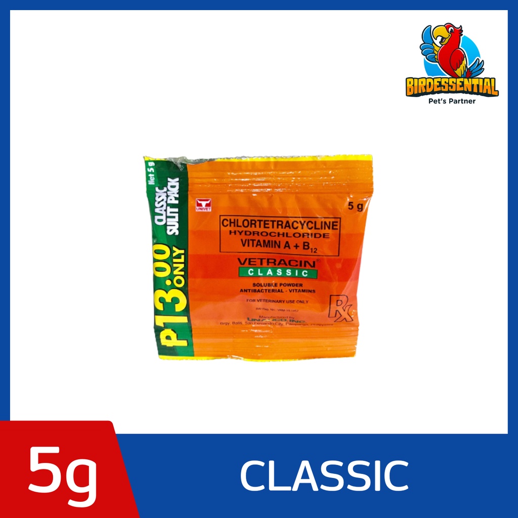 Vetracin soluble powder 5g/6g (Classic, Premium, Gold, Ultima ) Univet ...