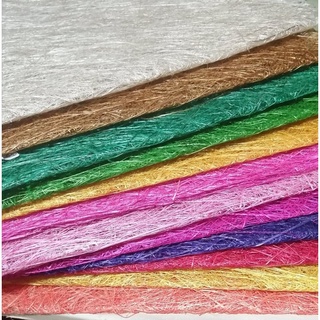 EcoFriendlyStuffs Sinamay Mat Scrunch Eco Friendly Abaca | Shopee ...