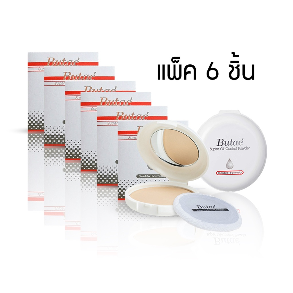 Butae Super Oil-Control Powder Double Formula: Oil Collagen x 6pcs ...