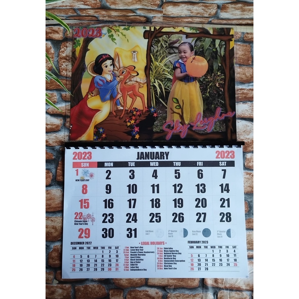 CUSTOMIZED CALENDAR FOR 2023 | Shopee Philippines