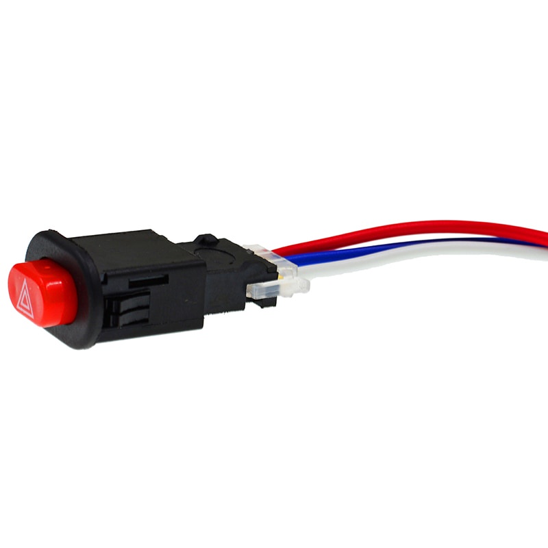 1pcs Motorcycle Double Flash Switch Hazard Light Switch Button Flash ...