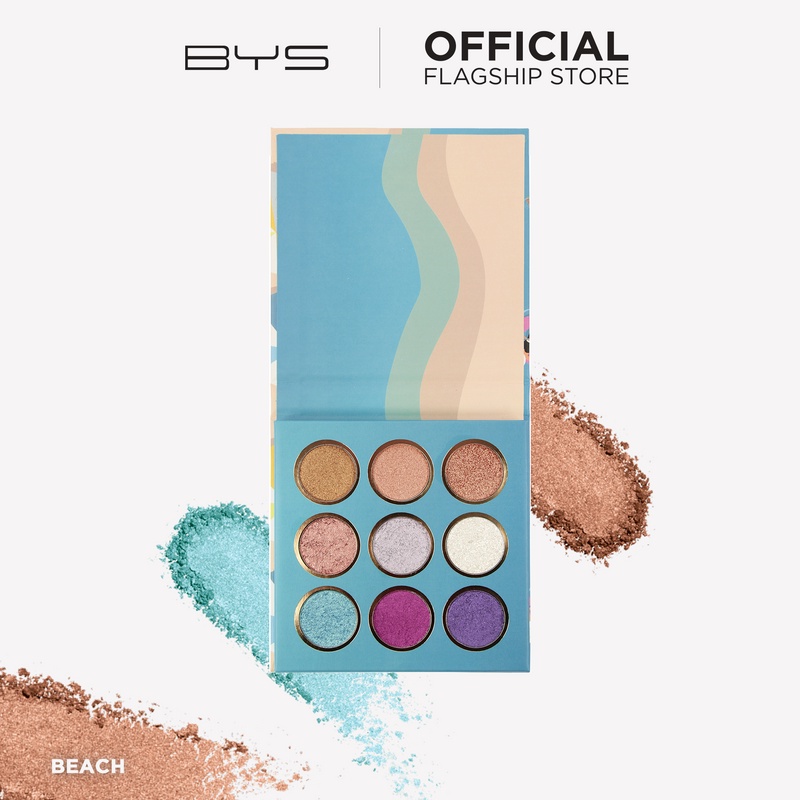 BYS Makeup Palette Beach | Shopee Philippines