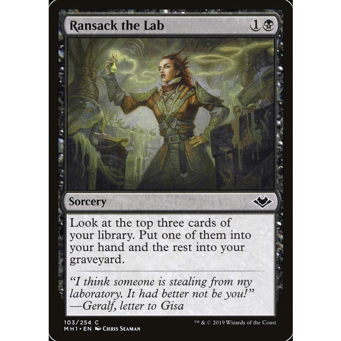 Magic the Gathering | Ransack the Lab | Shopee Philippines
