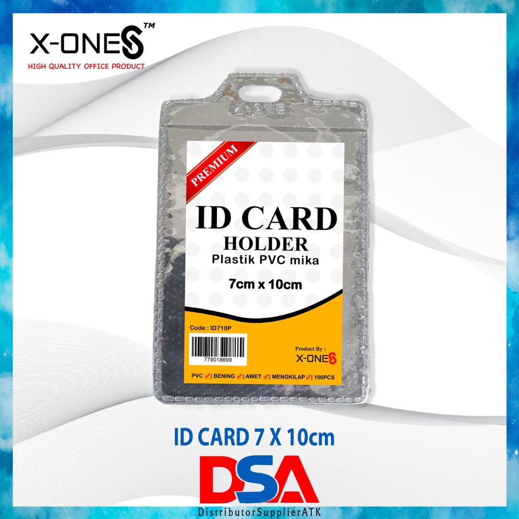 Dsa - Plastic Mica ID CARD/NAME TAG 7x10 CM Upright/MIKA PORTRAIT X-ONE | Shopee Philippines